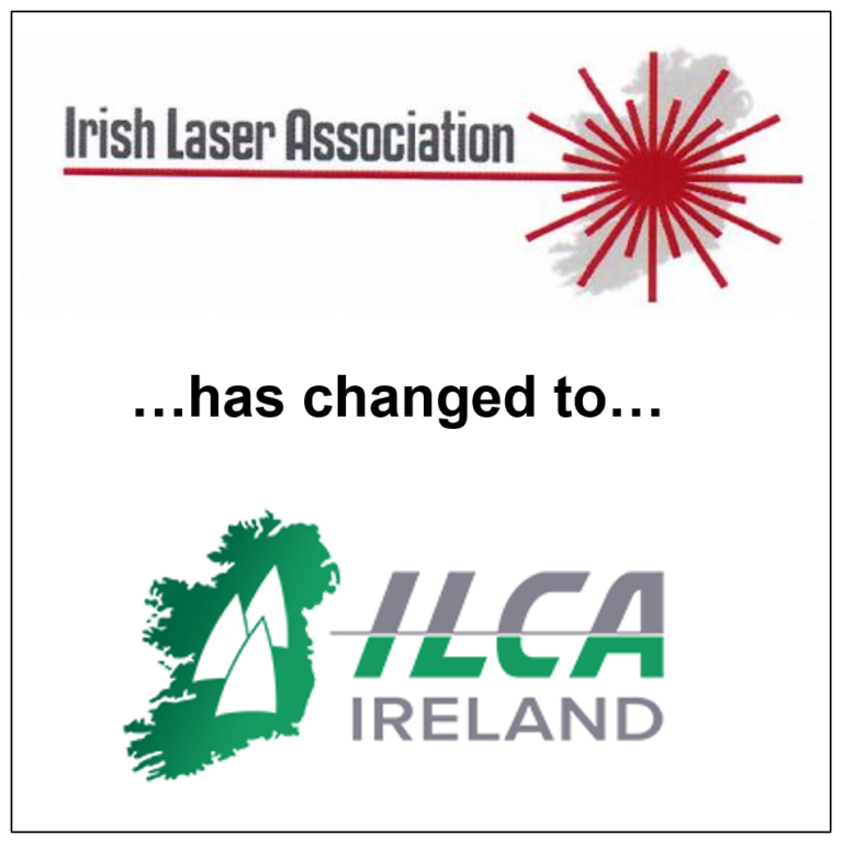 New Names, New Logo, New Website! | ILCA Ireland - Irish Laser Class ...